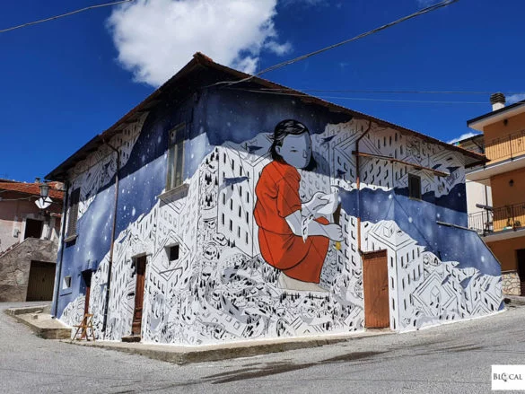 The murals of Orgosolo, in the heart of the Barbagia region of Nuoro ...